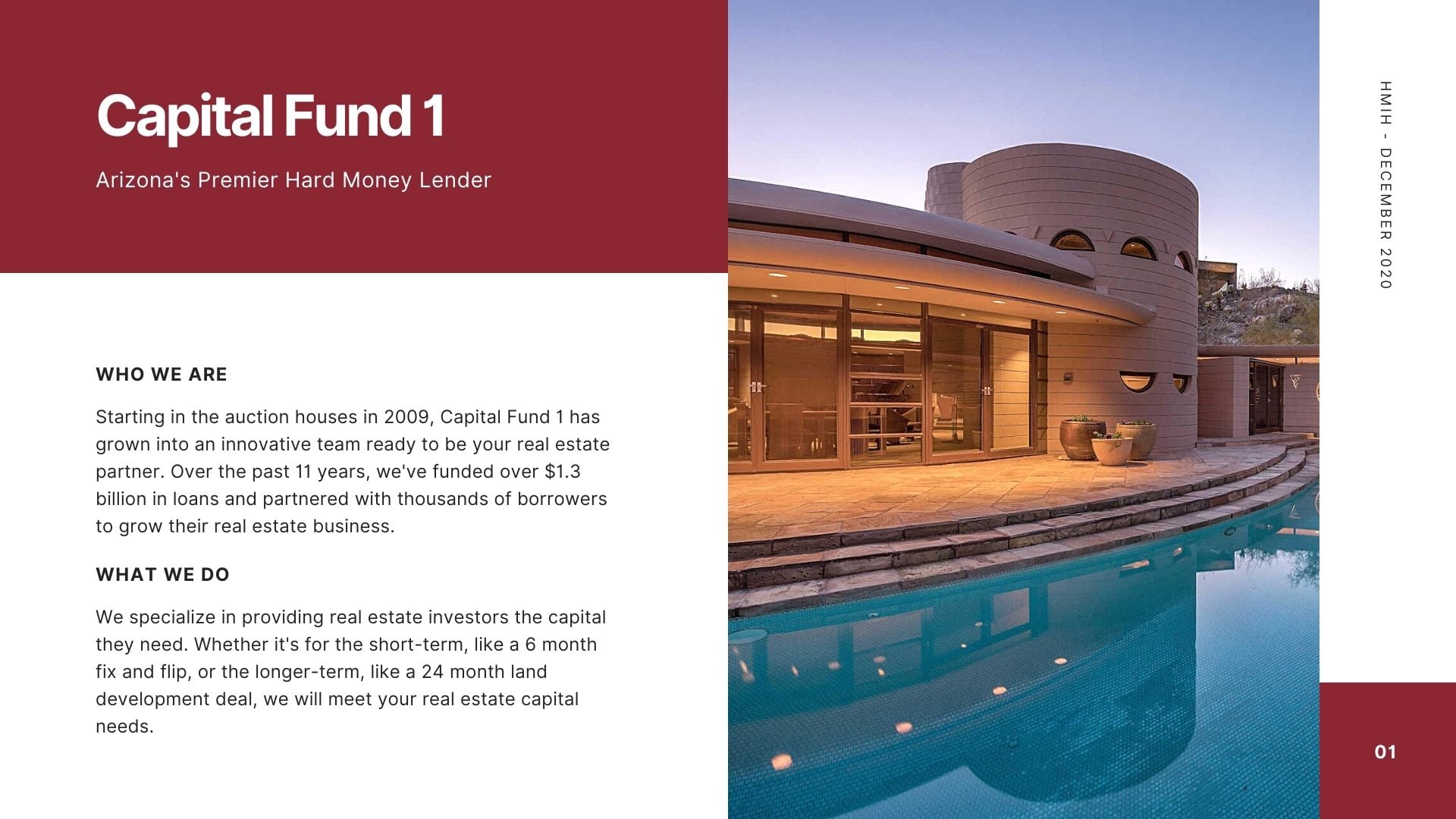 Capital Fund 1 Broker Program